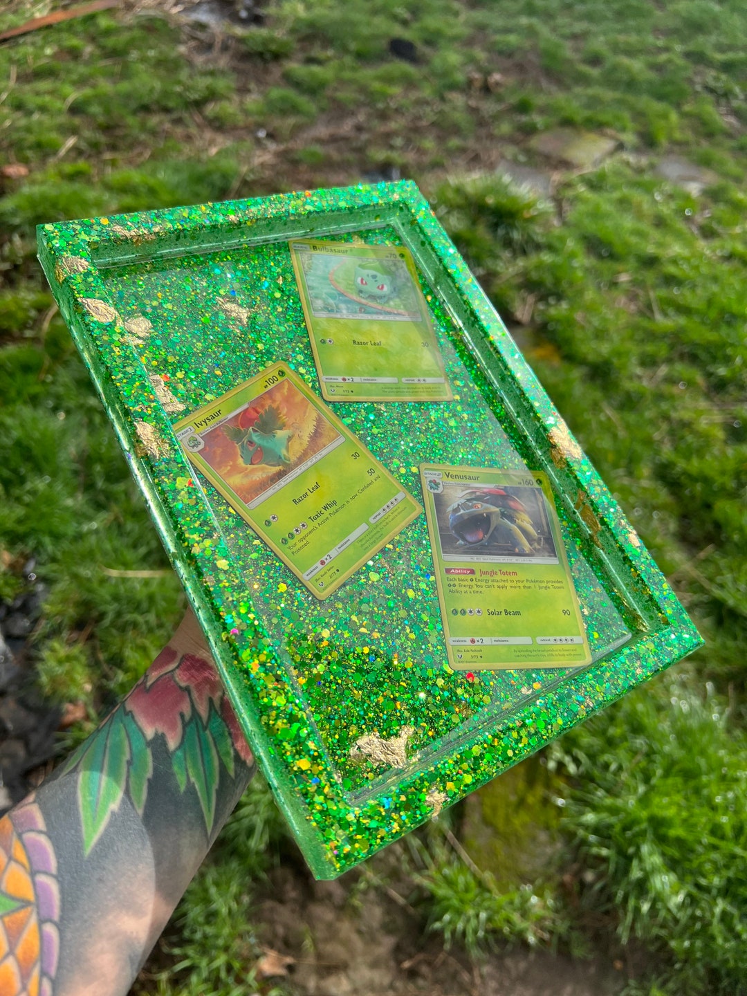 Custom Pokemon Resin Rolling Tray - Etsy