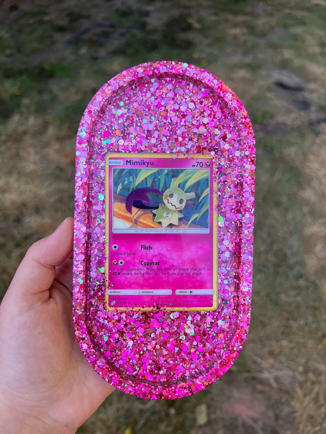 Custom Pokemon Resin Oval Tray - Etsy