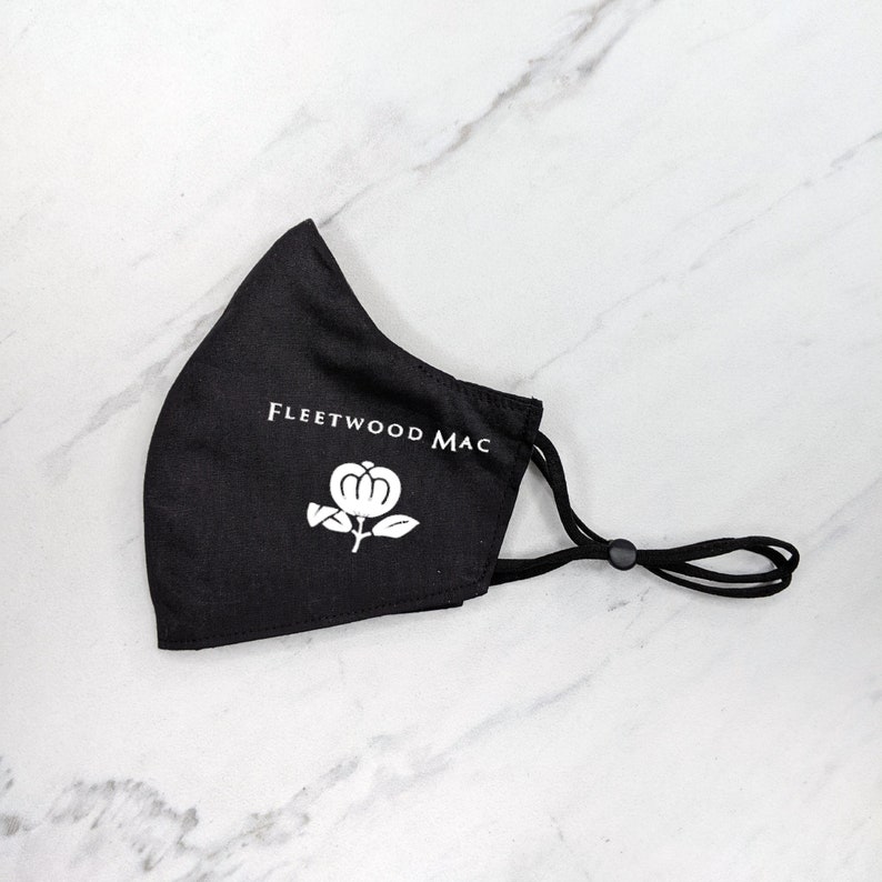 Rock Band Inspired Face Mask 70s 80s Music Mask | Unisex Face Mask ...