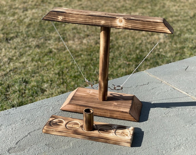 Double Ring Toss Game - Bimini Tiki Toss - Hooks and Ring Game - Ringo ...