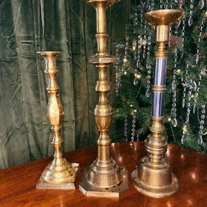 Very Tall Assorted Taper Candlesticks - Etsy