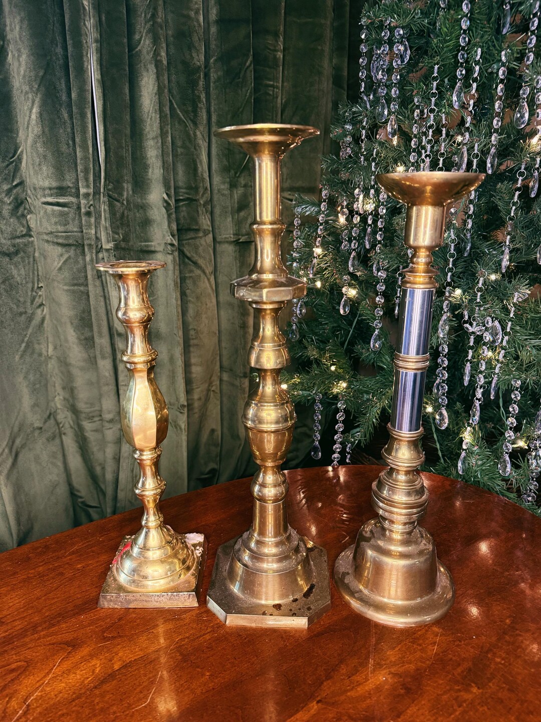 Very Tall Assorted Taper Candlesticks - Etsy
