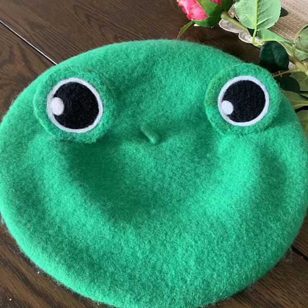 Felt Beret - Etsy