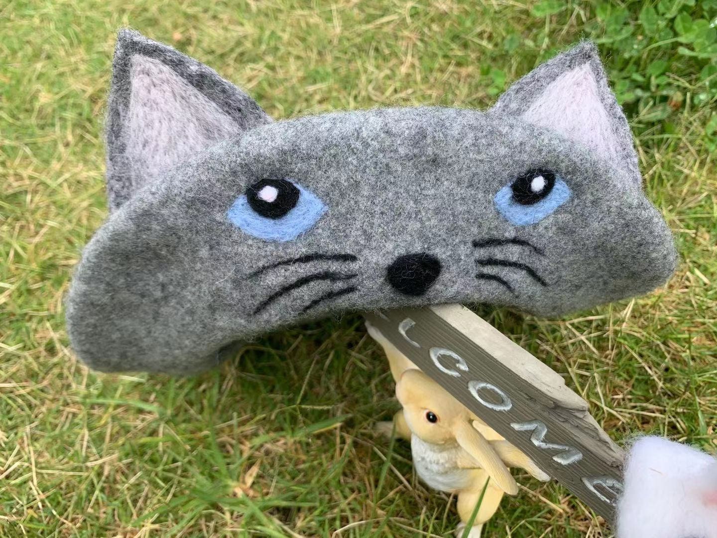 Grey Cat Beret Kawaii Beret Cute Beret Funny Beret French - Etsy Australia