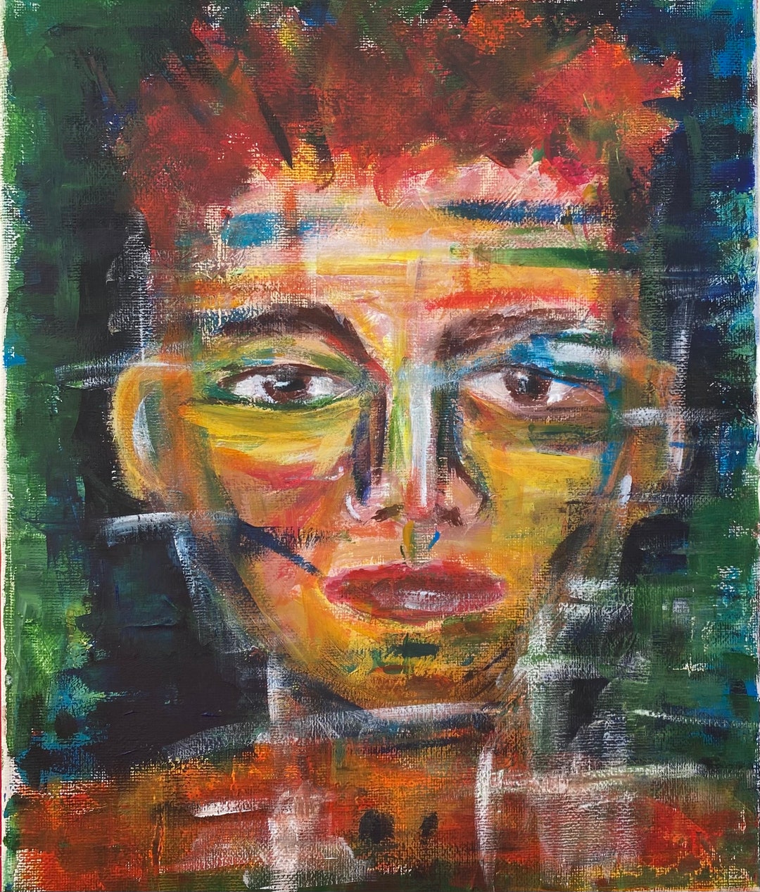 Androgynous Face - Etsy