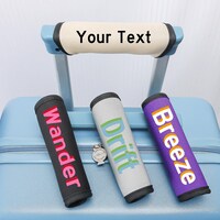 Delta Luggage Wraps - Delta Sigma Theta Luggage Handle Cushions - Delta ...