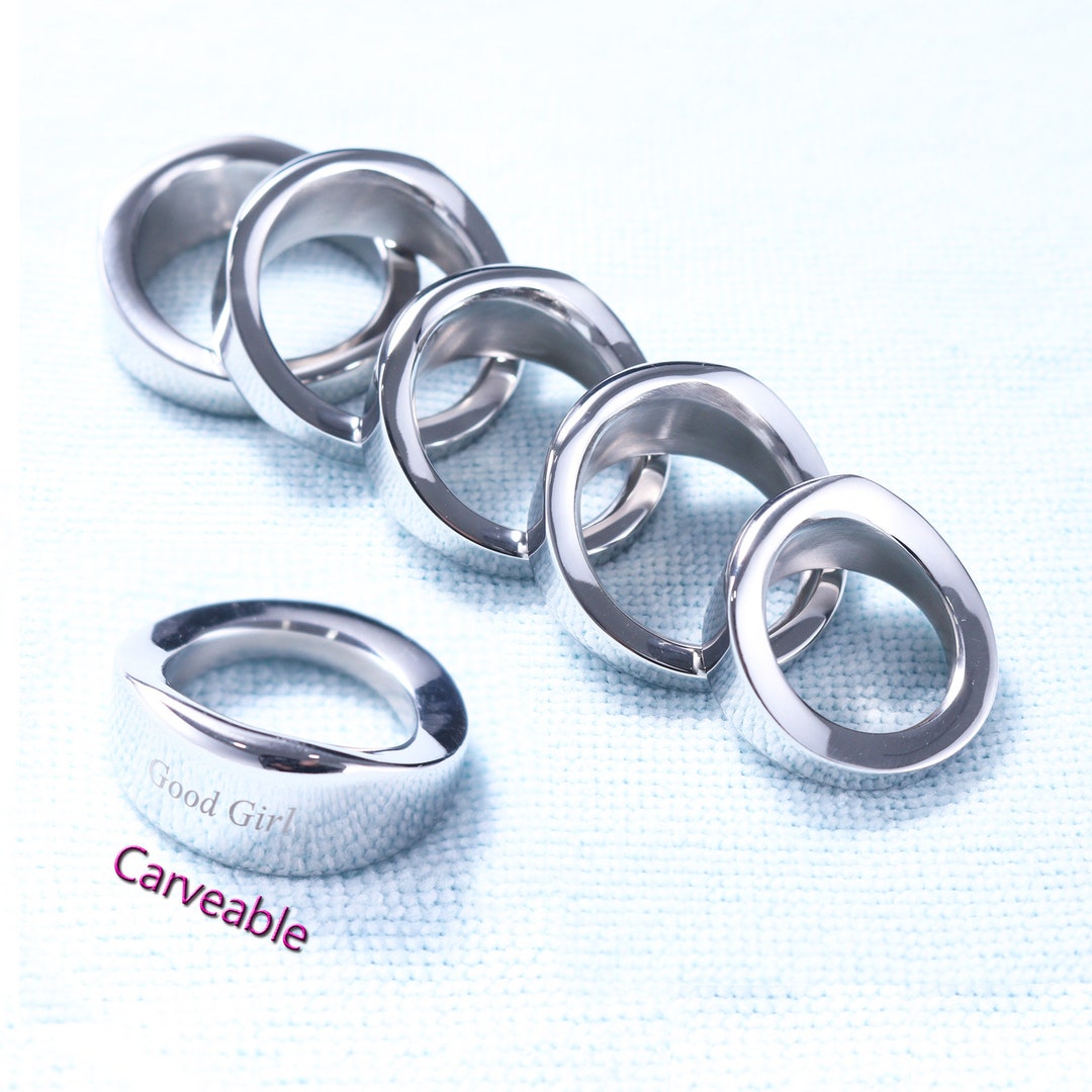 Teardrop Shape Stainless Steel Glans Penis Ring, Customizable Size and ...