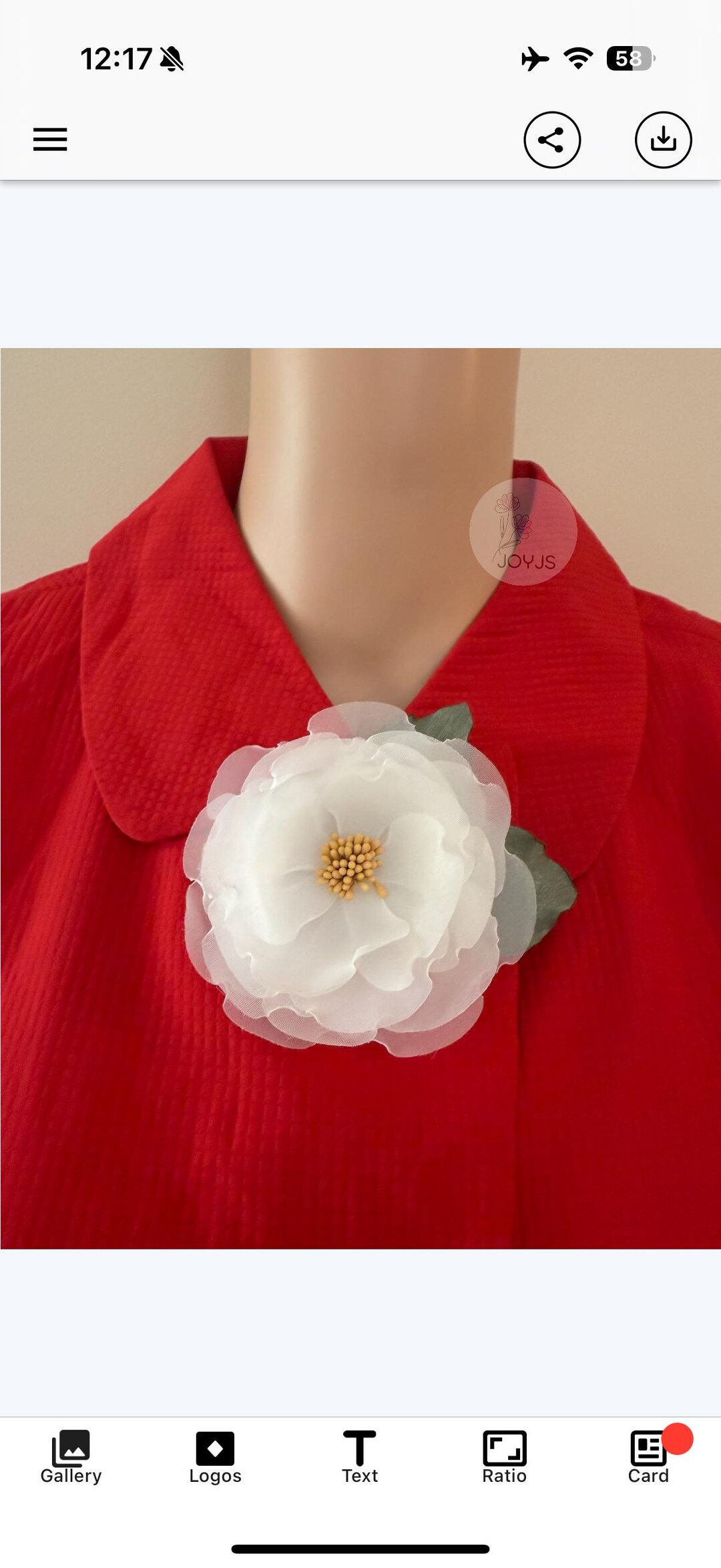 Lovely Chiffon Camellia Flower Brooch, Elegant Flower Brooch, Flower ...