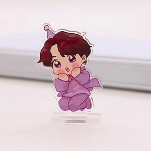 BTS Acrylic Display BTS Desktop Standee 2 Sided Bts V - Etsy