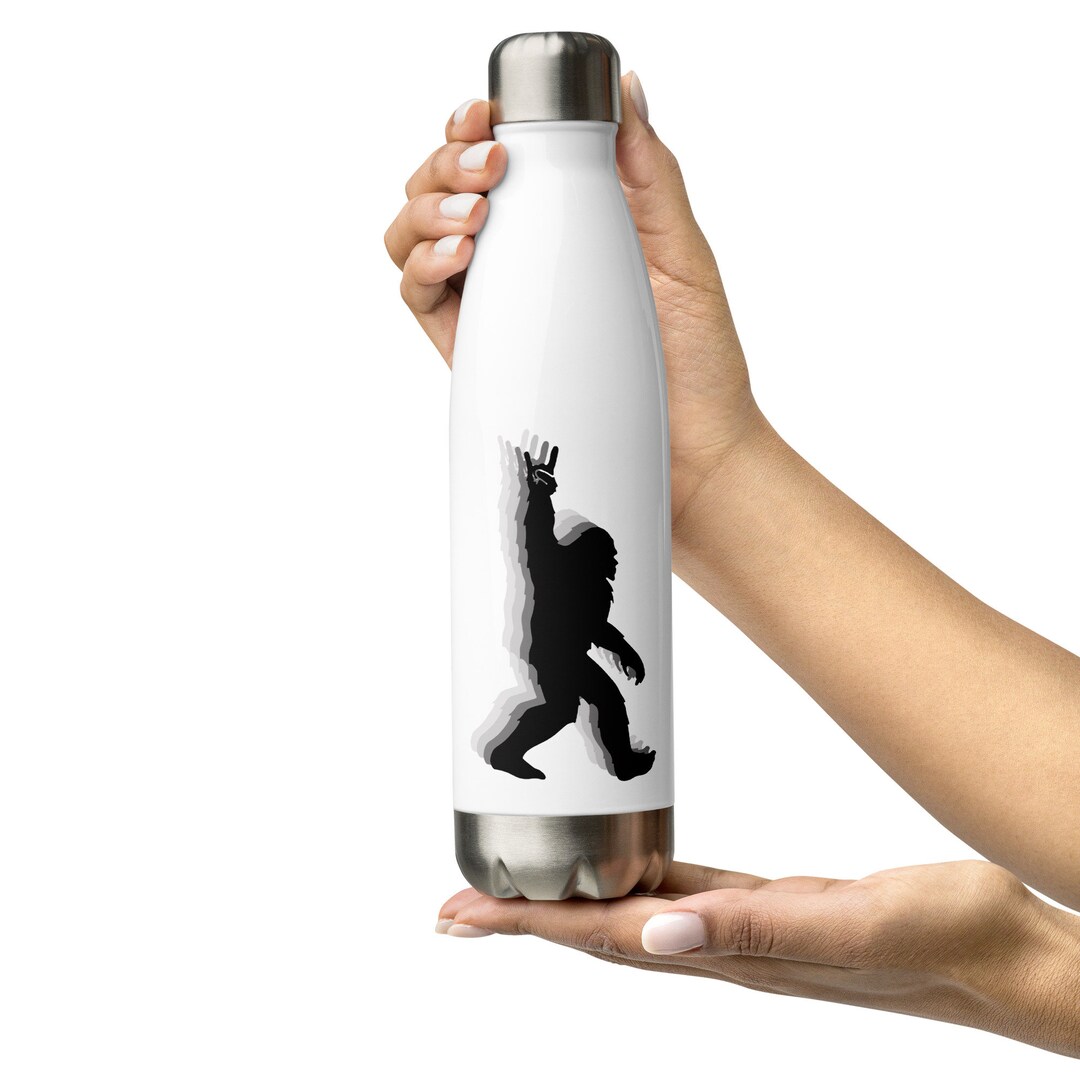 Bigfoot Yeti Sasquatch Water Bottle - Etsy