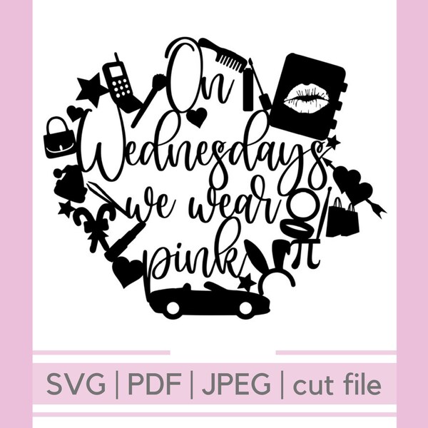 On Wednesday We Wear Pink - Etsy