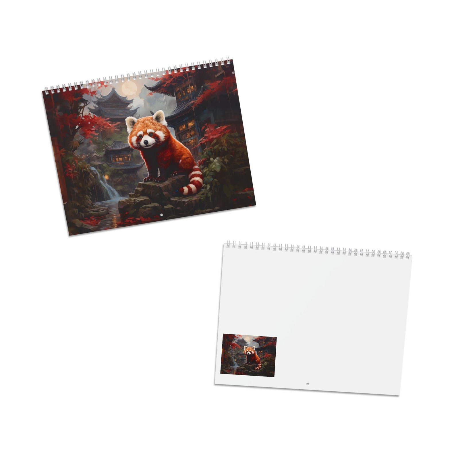 Red Panda Calendar (2025) - Wall Calendars, Cute Animal Art, Funny ...