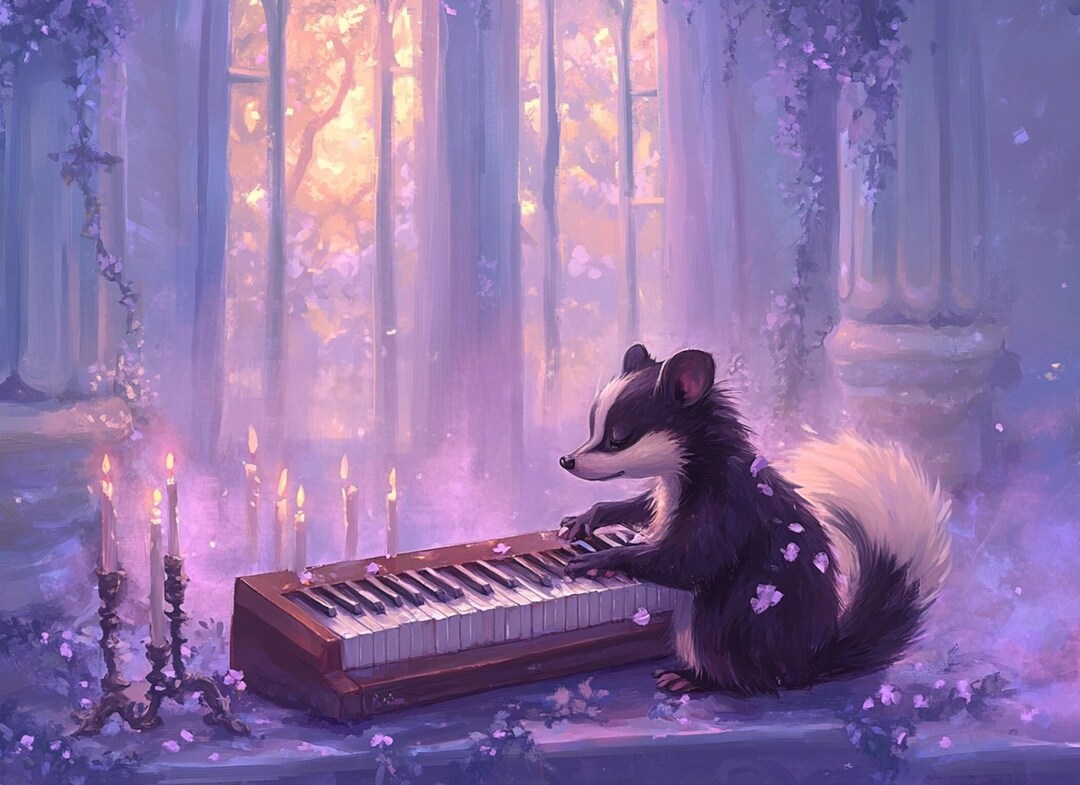 Skunk Calendar 2025, Wall Calendars, Unique Digital Designs, Christmas ...