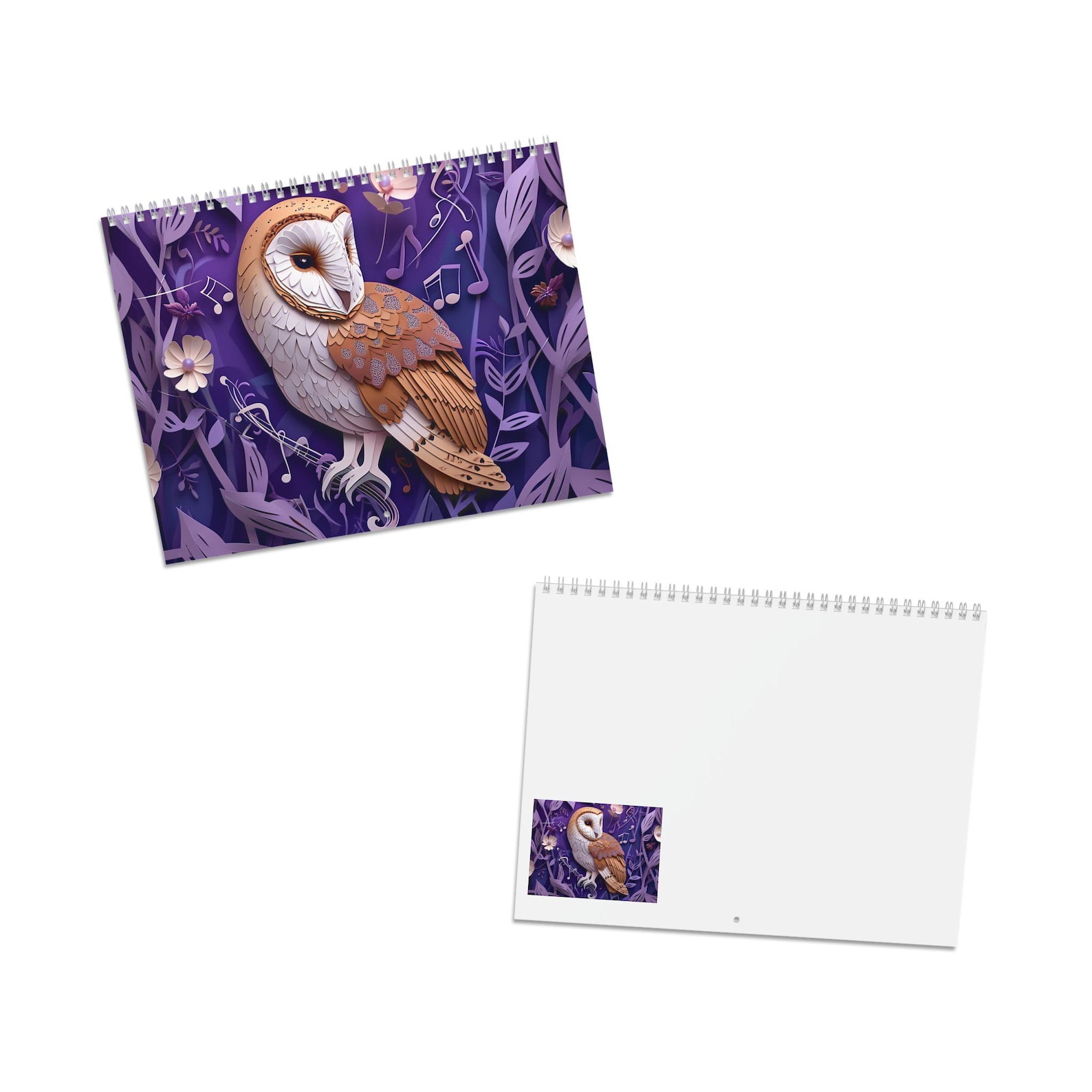 Owl Calendar 2025 Wall Calendars, Planner, Cute and Funny Images, Home ...