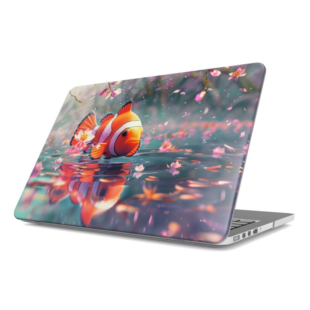 Colorful MacBook Case Cute Clown Fish Design, Perfect Gift for ...