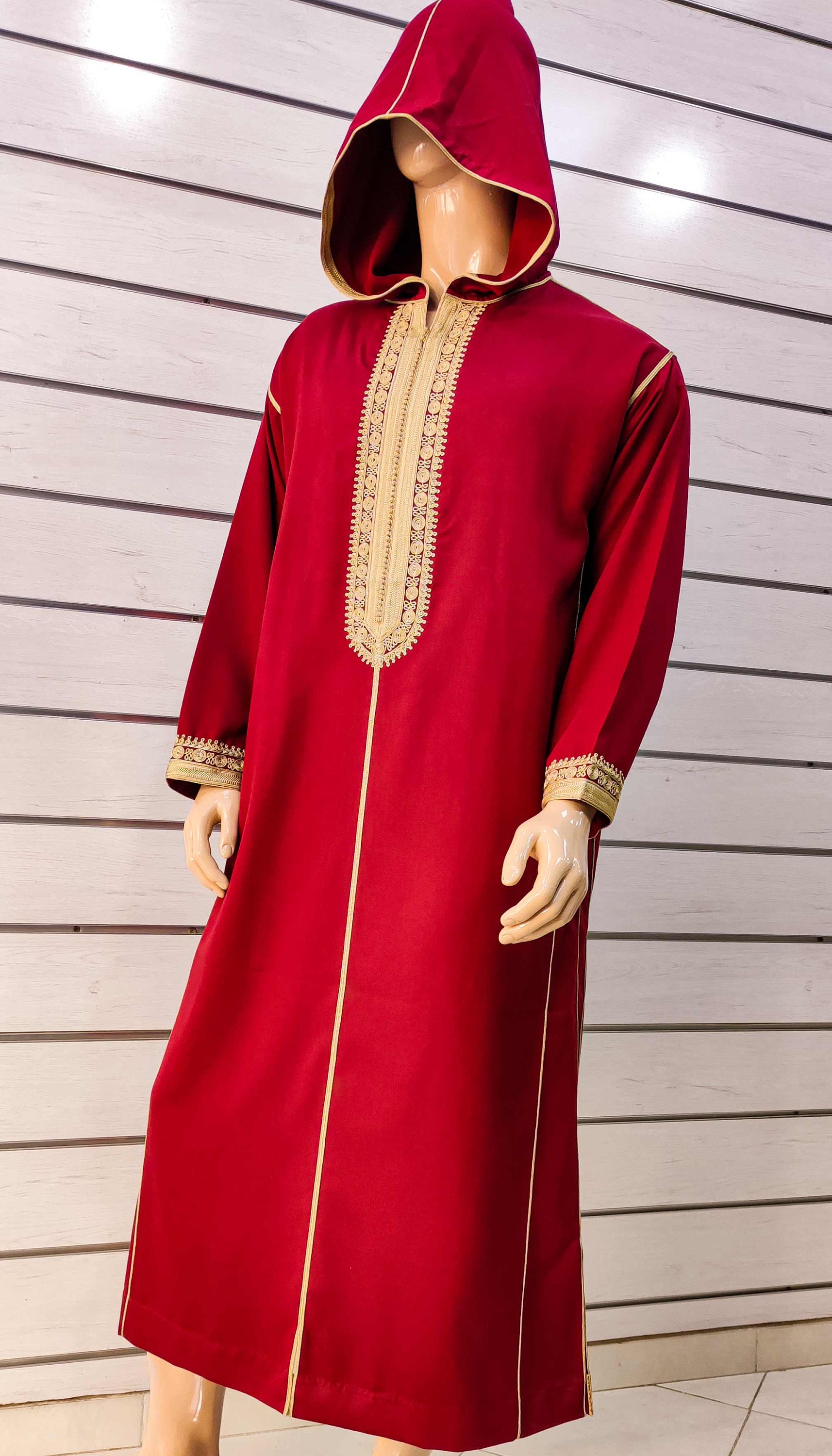 Traditionnal Handmade Moroccan Djellaba for Men Moroccan Caftan Jabador ...