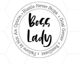 Boss Lady SVG Digital File Download File for Cricut Mom - Etsy