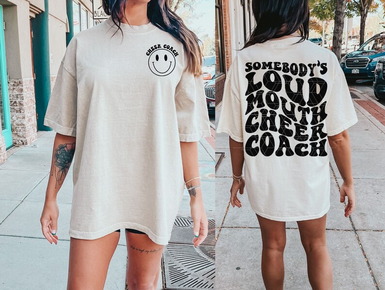 Somebodys Loud Mouth Cheer Coach Svg Png Cheer Coach Etsy