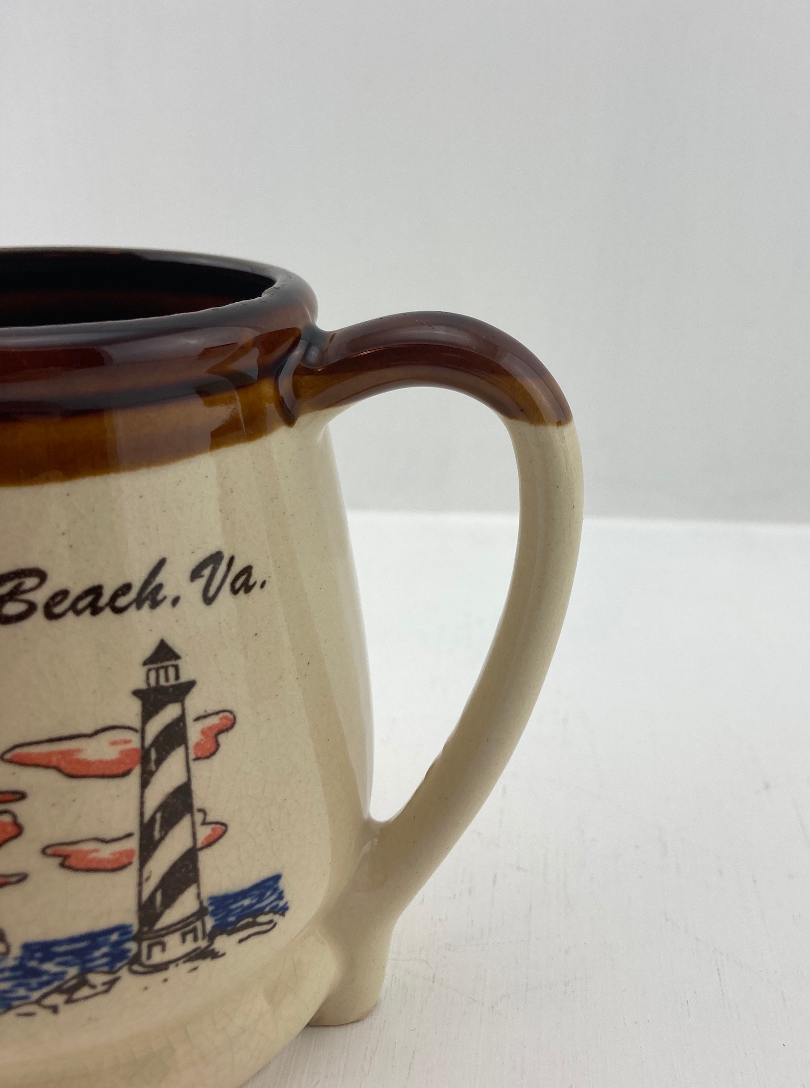 Pair of Vintage virginia Beach VA Souvenir Mugs Including - Etsy