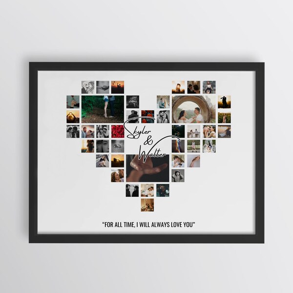 Heart Collage - Etsy