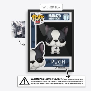Custom Funko Pop Chibi Figure Pet Art With 2D Box, Drawing by Hand ...