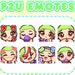 P2U Gekko Valorant Chibi Boy Green Hair Set 2 Emotes Twitch - Etsy