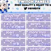 P2U Customizable Chat Widget Cherry Blossom Sakura Pink Stream Chatbox ...