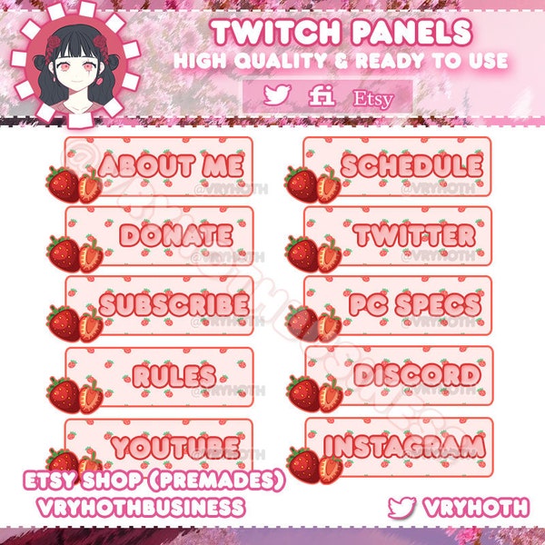 Pink Discord Template - Etsy