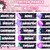 P2U Customizable Chat Widget Cherry Blossom Sakura Pink Stream Chatbox ...