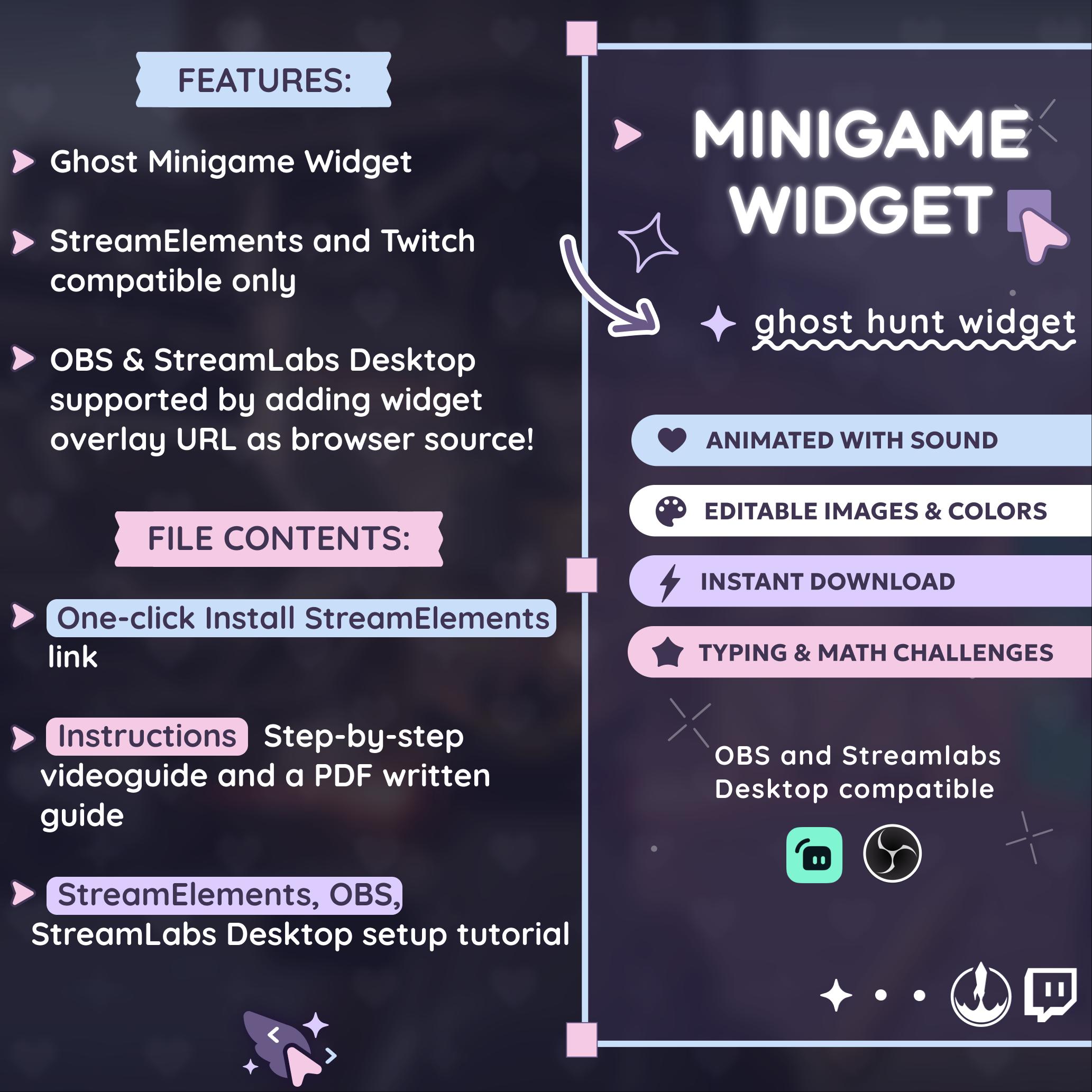 Ghost Hunt Interactive Minigame Widget Customizable L Streamelements ...