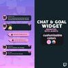 P2U Customizable Chat Widget Cherry Blossom Sakura Pink Stream Chatbox ...