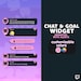 P2U Customizable Chat Widget Cherry Blossom Sakura Pink Stream Chatbox ...