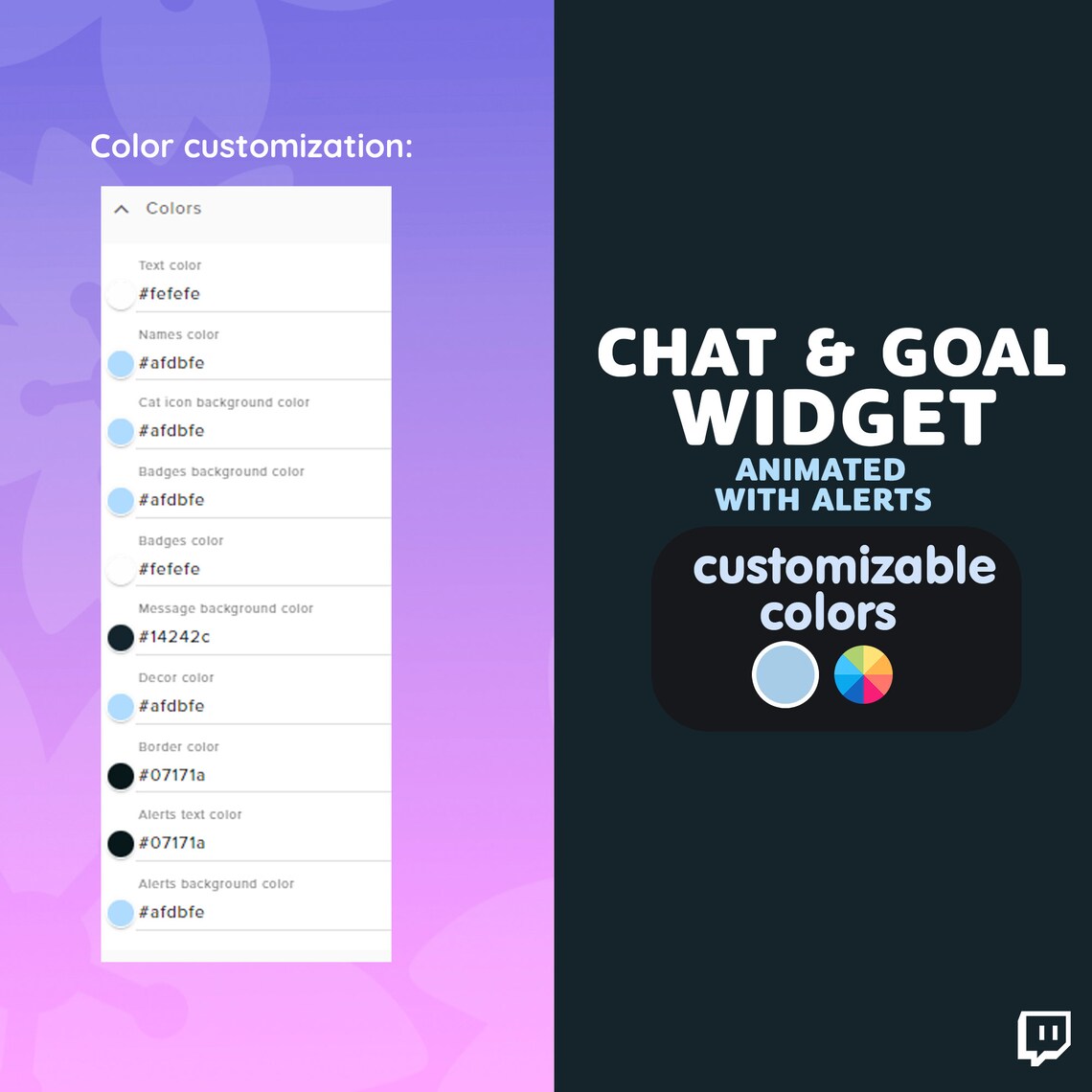 Cute Cat Ghost Chat Widget for Twitch Streamers (digital Download) - Etsy