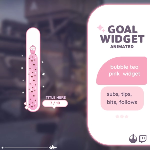 Custom Twitch Goal Widgets - Etsy