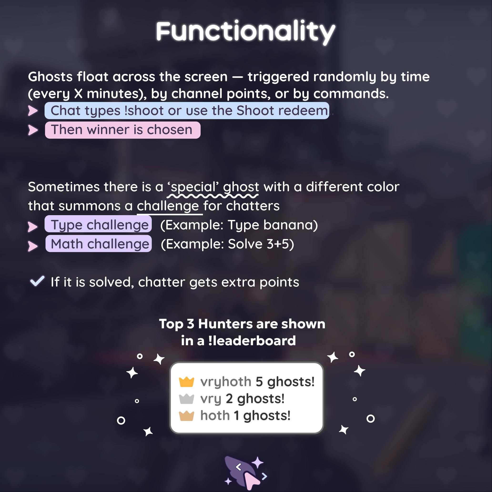 Ghost Hunt Interactive Minigame Widget Customizable L Streamelements ...