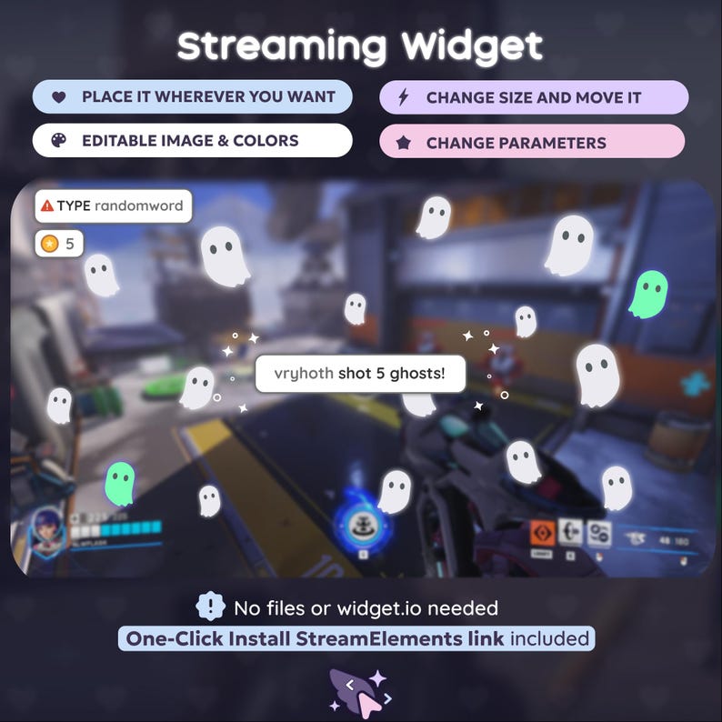 Ghost Hunt Interactive Minigame Widget Customizable L Streamelements ...