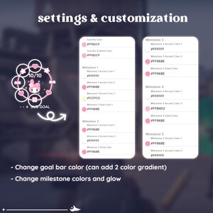 P2U Pink Rabbit Bunny Melo Round Goal Widget Kawaii Bunny Kitty Cute ...