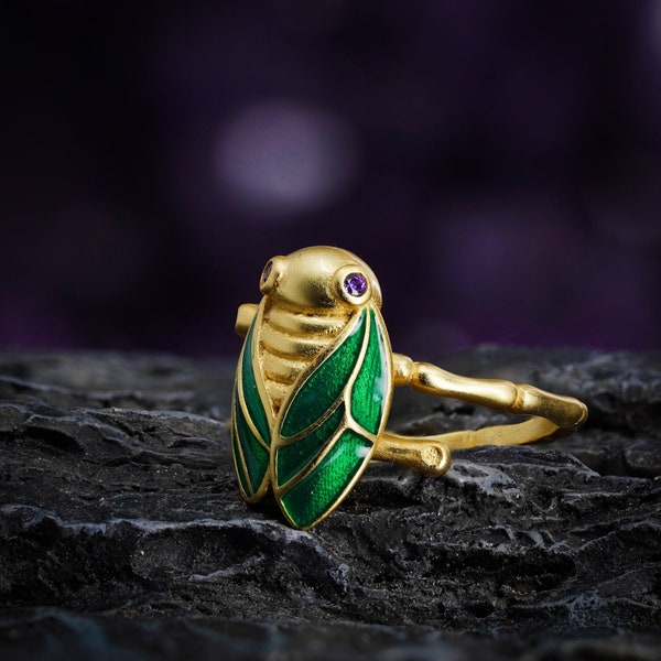 Beetle Ring - Etsy
