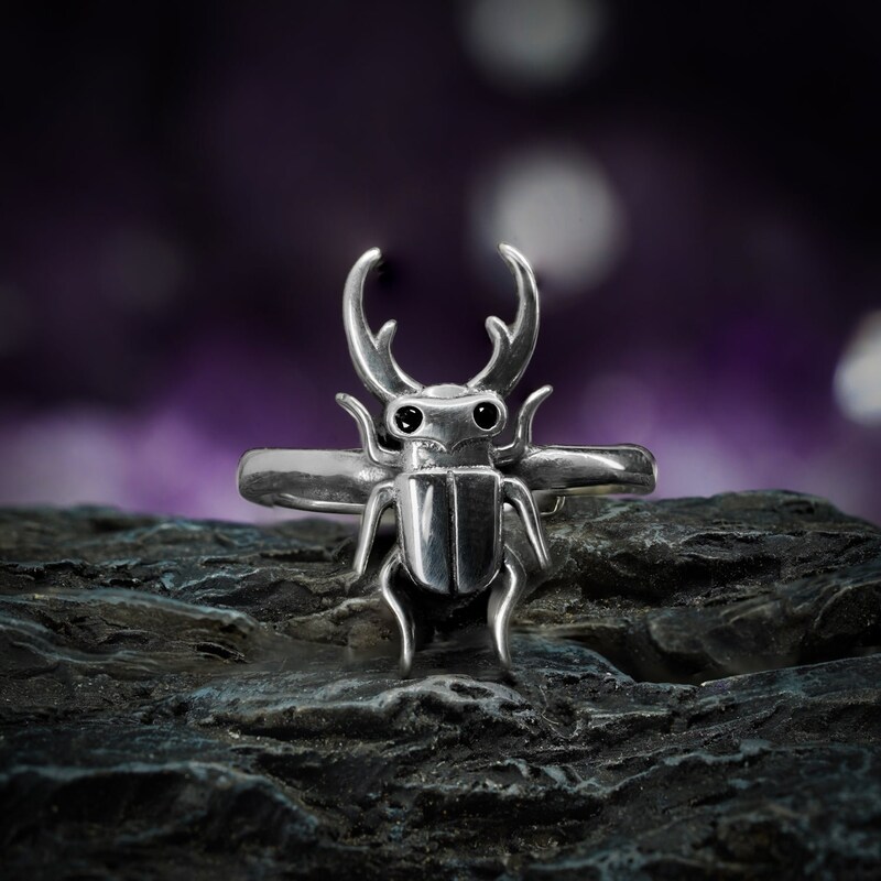 Beetle Ring - Etsy