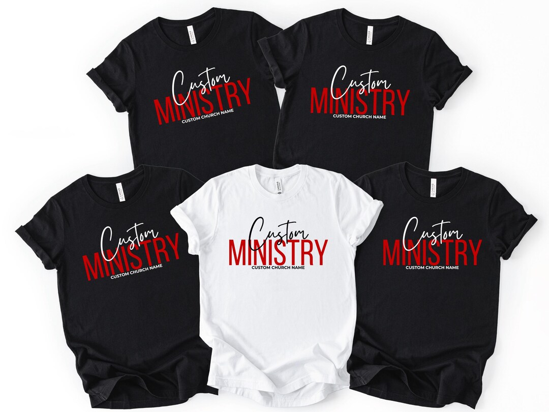 Custom Ministry Group Shirts | Custom Church Shirts |men's Ministry ...