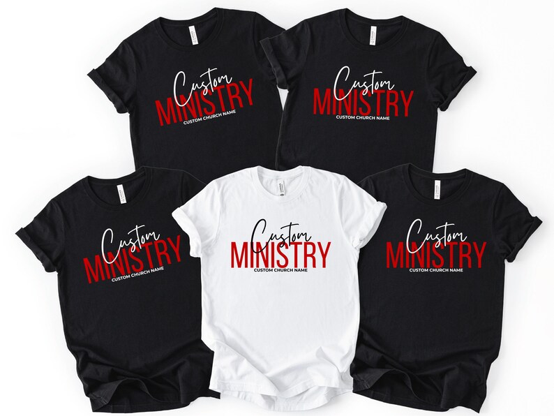 Custom Ministry Group Shirts | Custom Church Shirts |men's Ministry ...