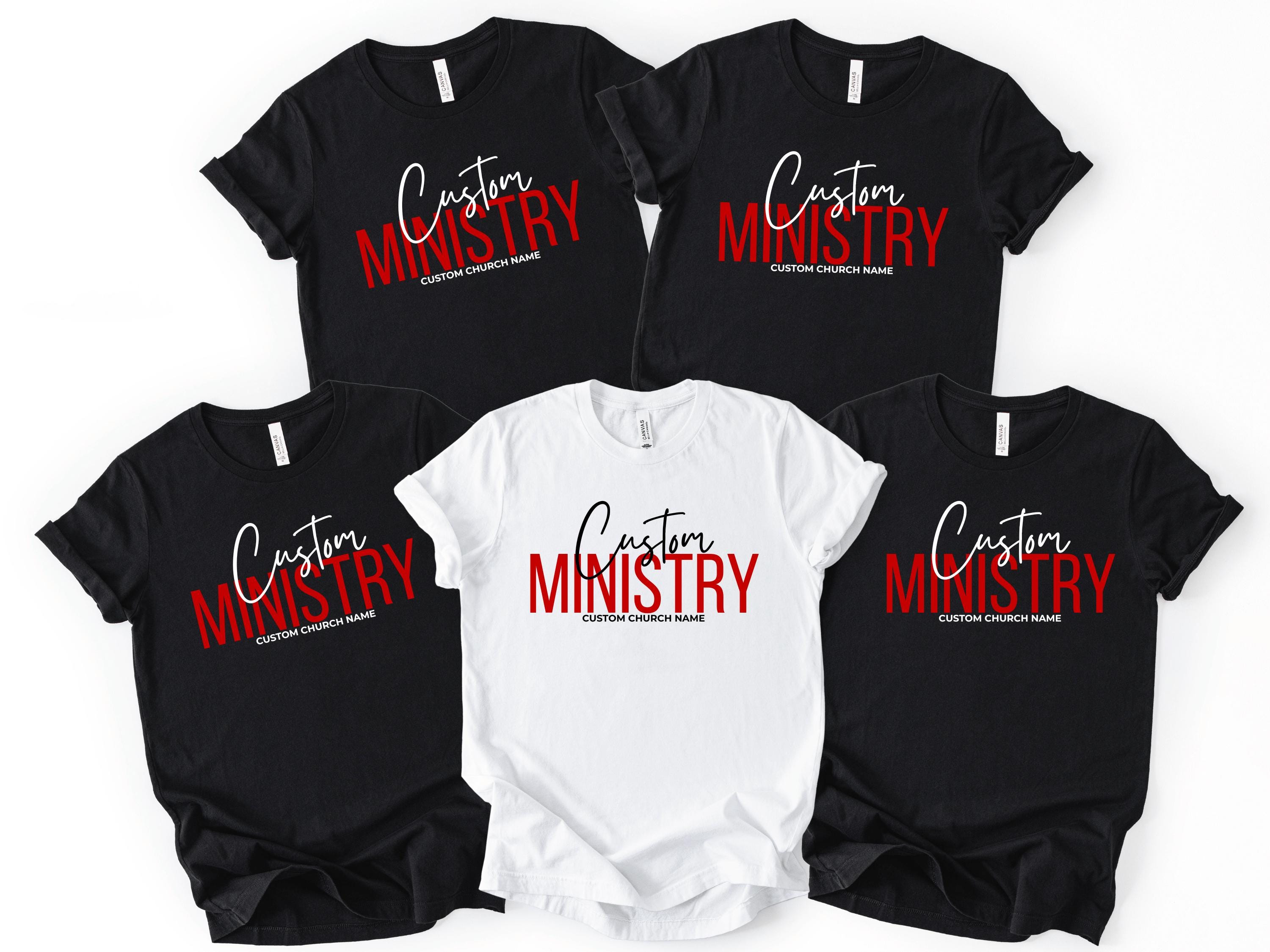 Custom Ministry Group Shirts | Custom Church Shirts |men's Ministry ...