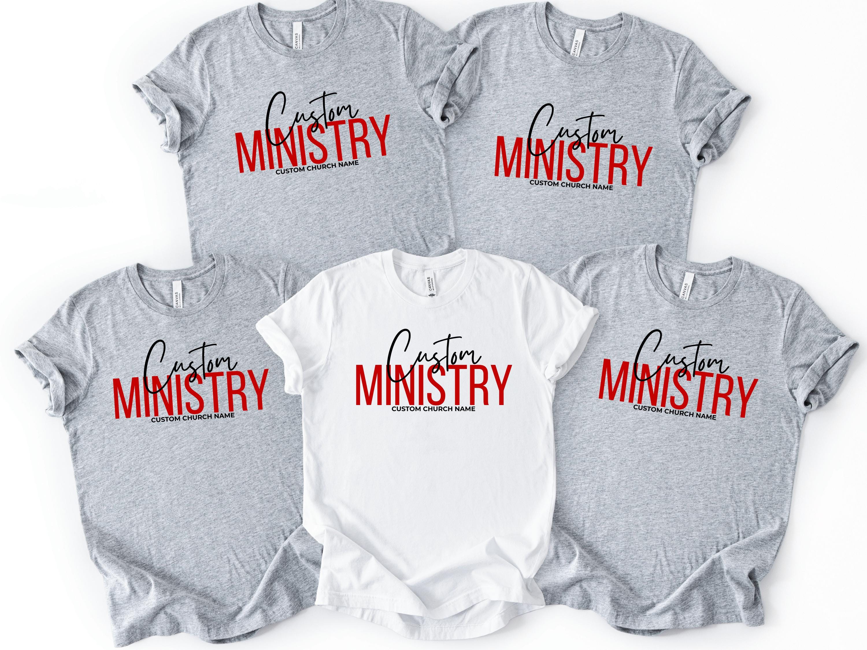 Custom Ministry Group Shirts | Custom Church Shirts |men's Ministry ...