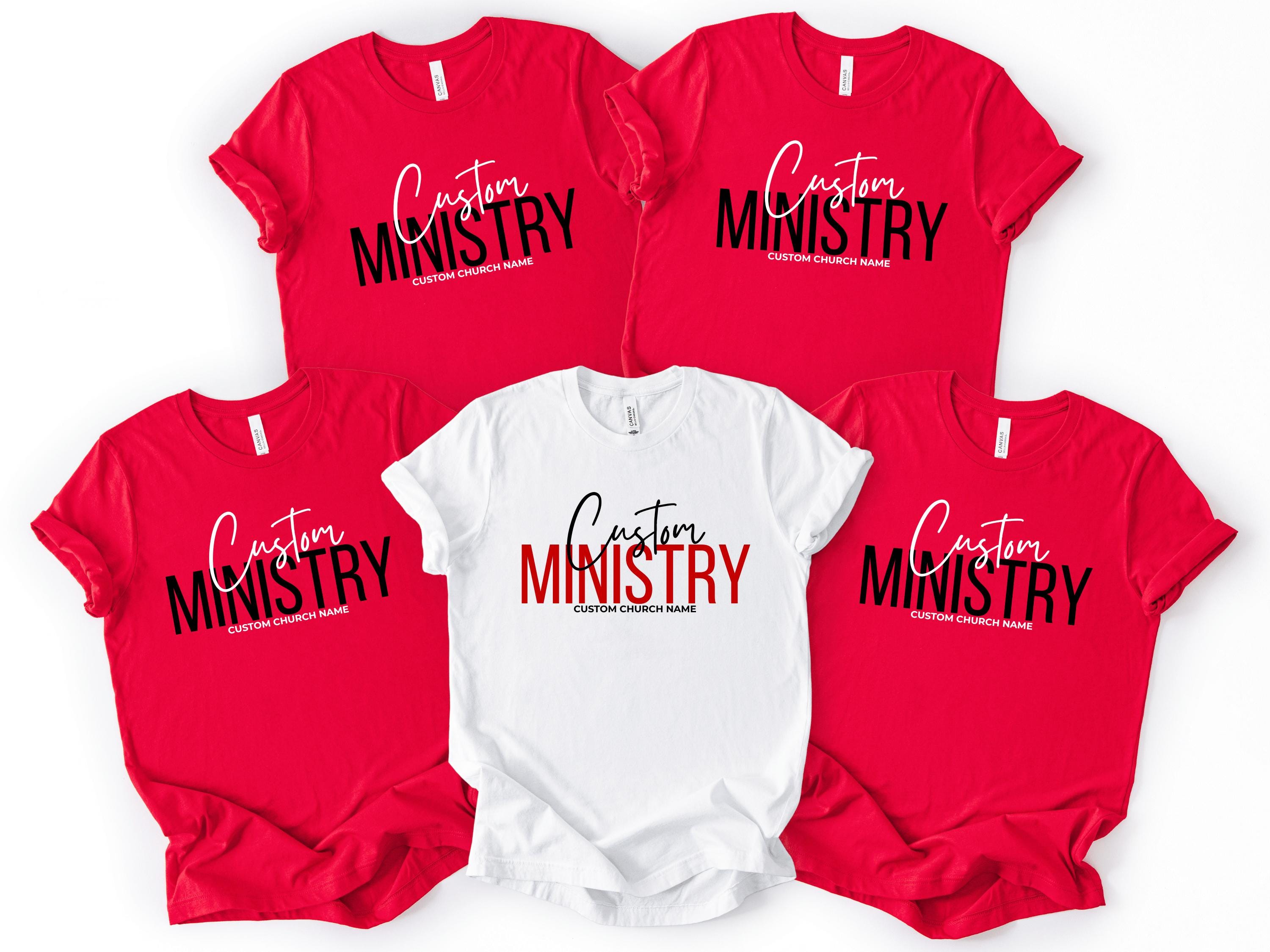 Custom Ministry Group Shirts | Custom Church Shirts |men's Ministry ...