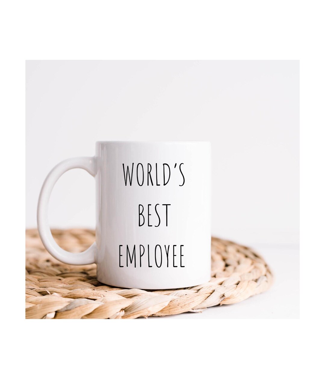 World's Best Employee Mug, Best Employee Mug, Funny Employee Mug, Best ...