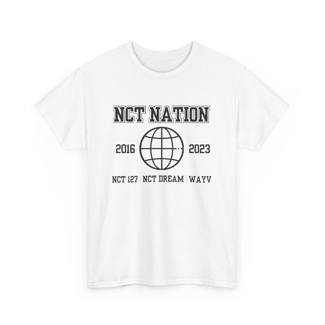 NCT Nation Tshirt, Nct 127, Nct Dream, Wayv, NCT 2023, Golden Age Shirt ...