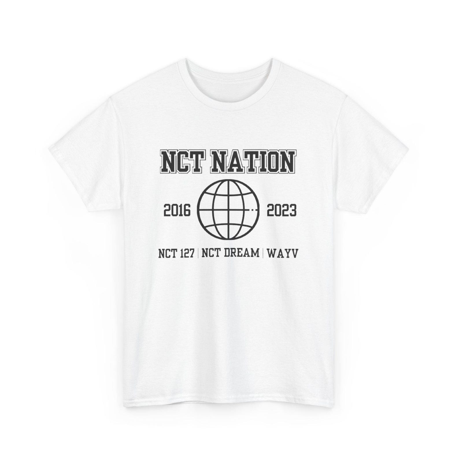 NCT Nation Tshirt, Nct 127, Nct Dream, Wayv, NCT 2023, Golden Age Shirt ...
