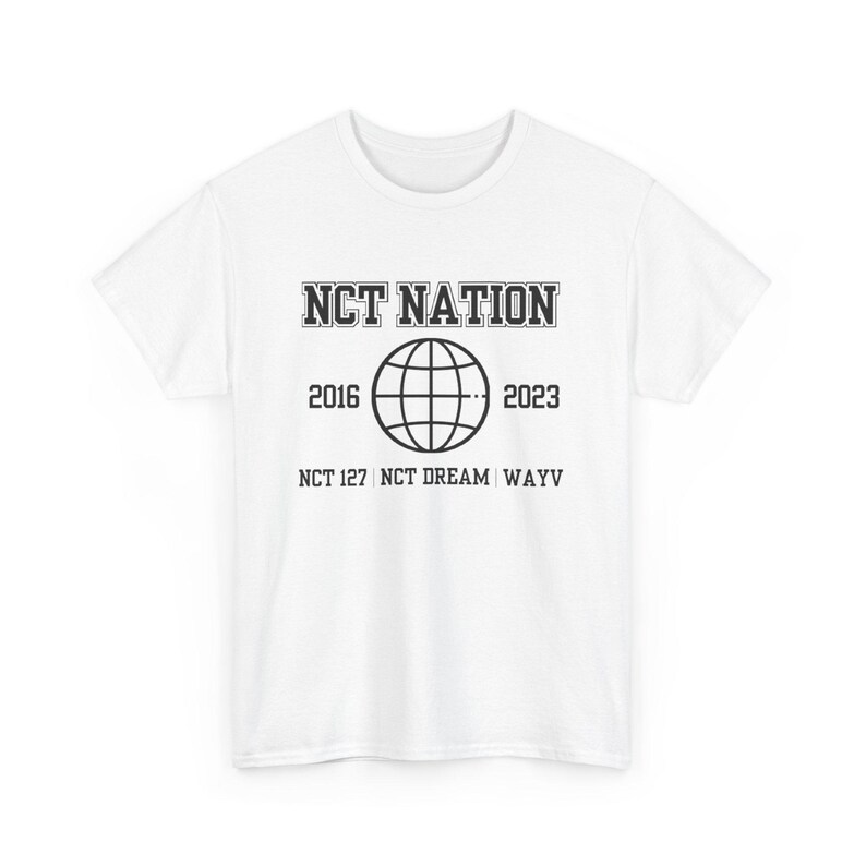 NCT Nation Tshirt, Nct 127, Nct Dream, Wayv, NCT 2023, Golden Age Shirt ...