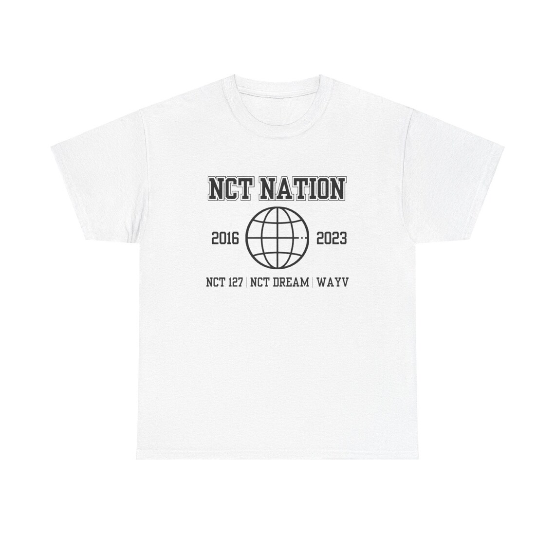 NCT Nation Tshirt, Nct 127, Nct Dream, Wayv, NCT 2023, Golden Age Shirt ...