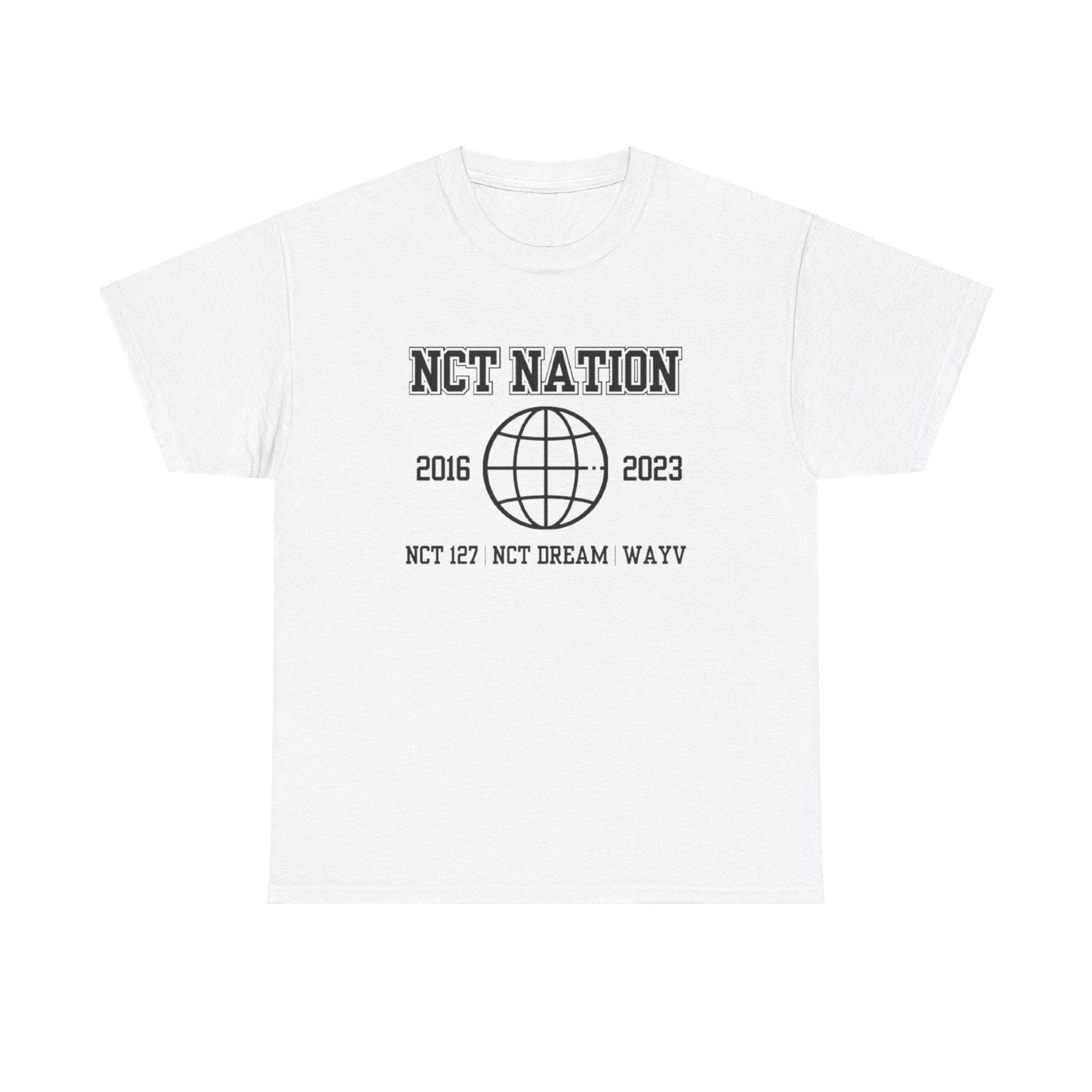 NCT Nation Tshirt, Nct 127, Nct Dream, Wayv, NCT 2023, Golden Age Shirt ...
